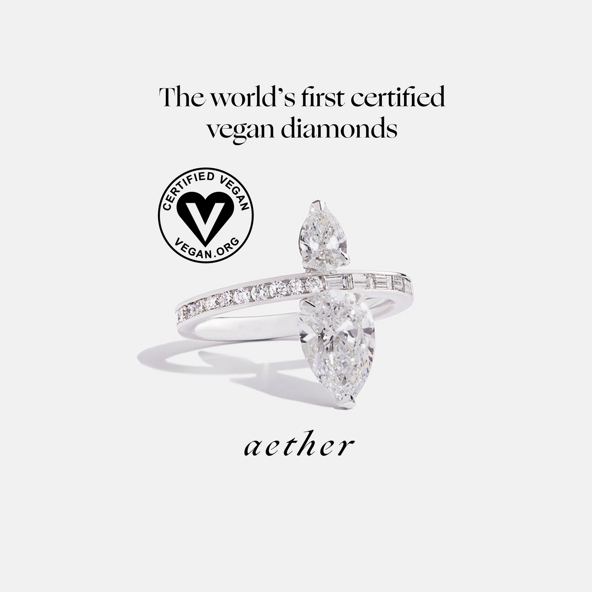 Aether Creates the World's First Certified Vegan Diamonds – Aether Diamonds